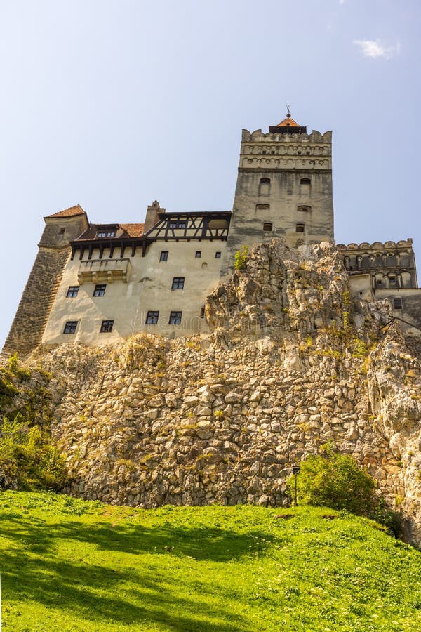 Legendary Bran Castle - Dracula Castle of Transylvania Stock Image ...