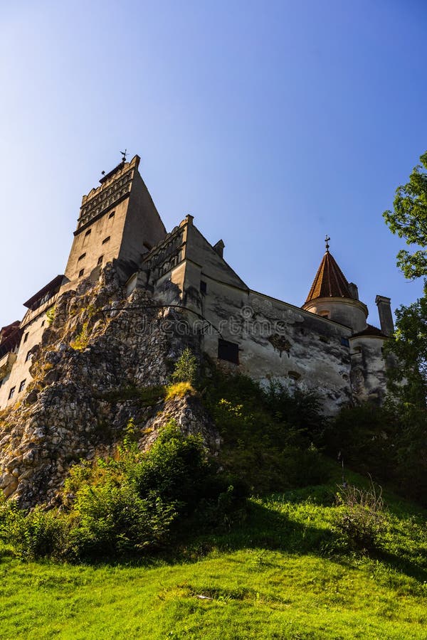 Legendary Bran Castle - Dracula Castle of Transylvania Stock Image ...