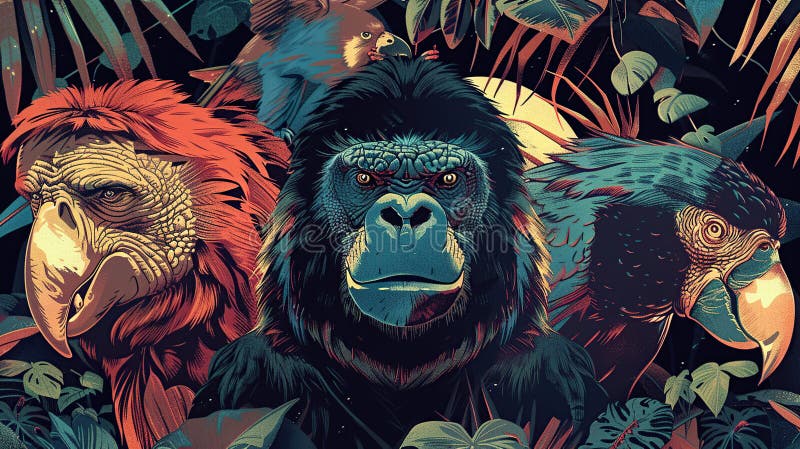 Legendary Cool, Stories of the Coolest Animals Ever Known. Generative ...