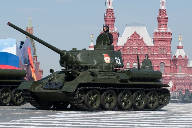 Legendary Soviet Medium Tank T-34 Editorial Photography - Image of ...