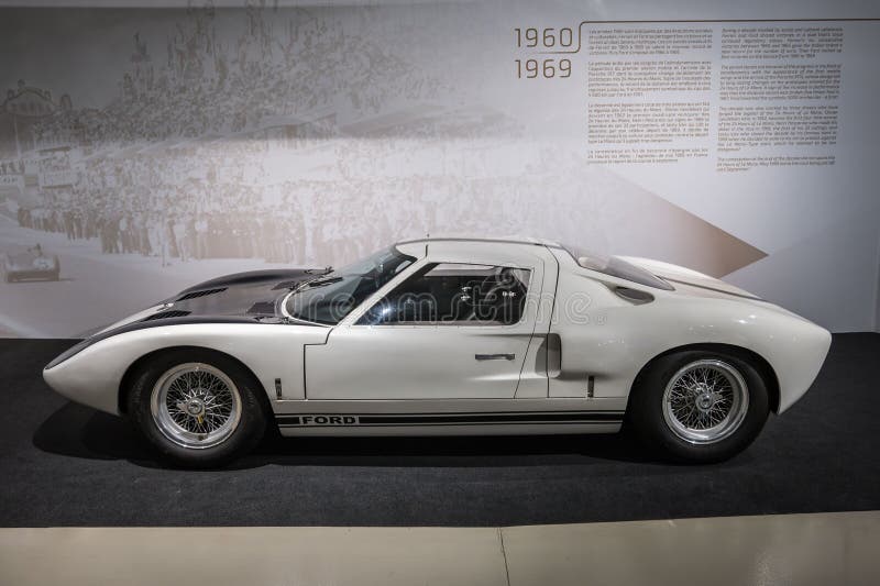 Legendary and Spectacular Ford GT40 GT101R from 1964 Displayed in a ...