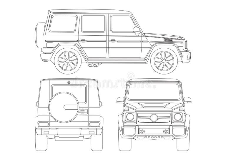 Mercedes Side Stock Illustrations – 192 Mercedes Side Stock ...