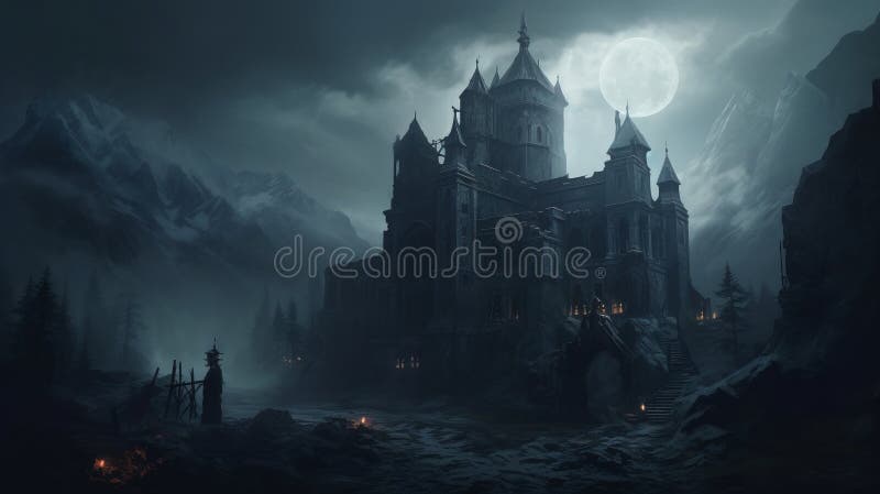 Vampire Castle Wallpaper