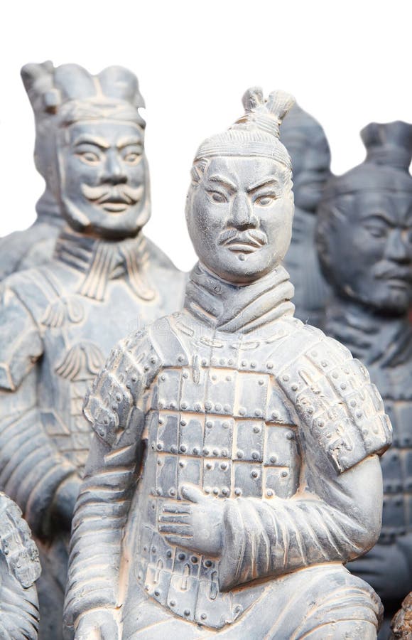 Een Officier Van Het Terracotta Leger Redactionele Afbeelding - Image ...