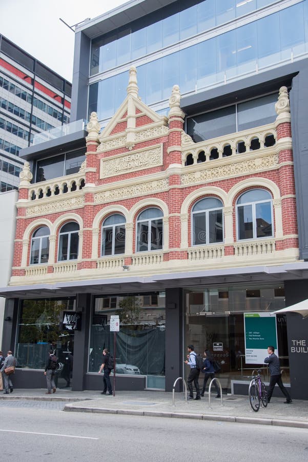 Legga Le Costruzioni a Perth Fotografia Editoriale - Immagine di arco ...