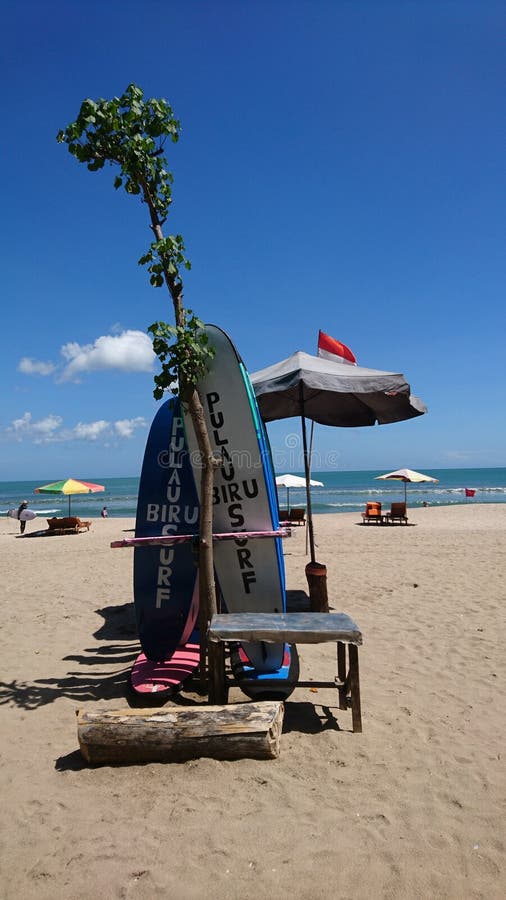 Legian beach Bali editorial photo. Image of indonesia - 96519241