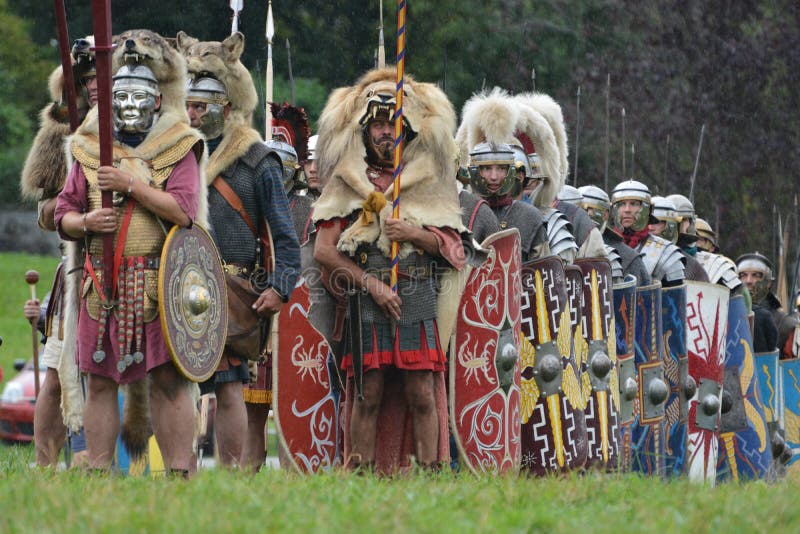 Legione romana fotografia stock editoriale. Immagine di visualizzazione ...
