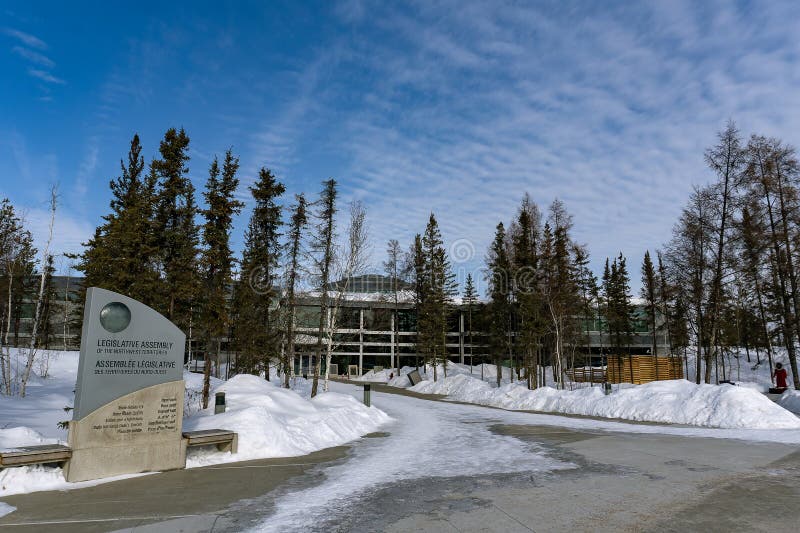 Legislative Assembly Northwest Territories Yellowknife Stock Photos ...