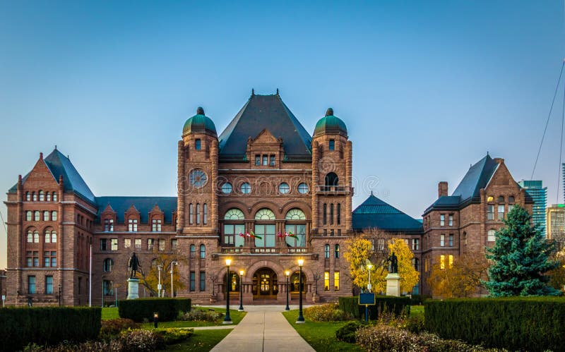 Legislative Assembly of Ontario Situated in Queens Park - Toronto ...