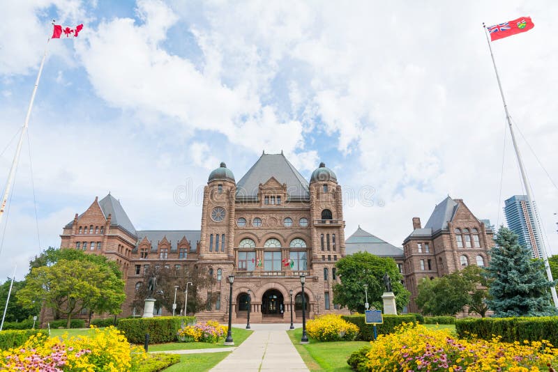 Ontario Legislative Assembly Building Stock Photo - Image of exterior ...