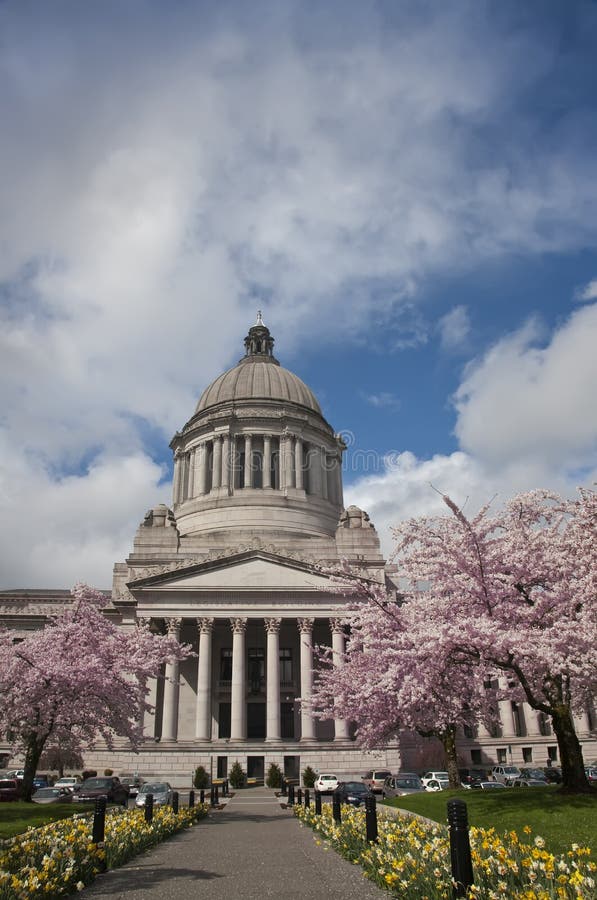 Washington State Capital Legislative Building 2 Stock Image - Image of ...