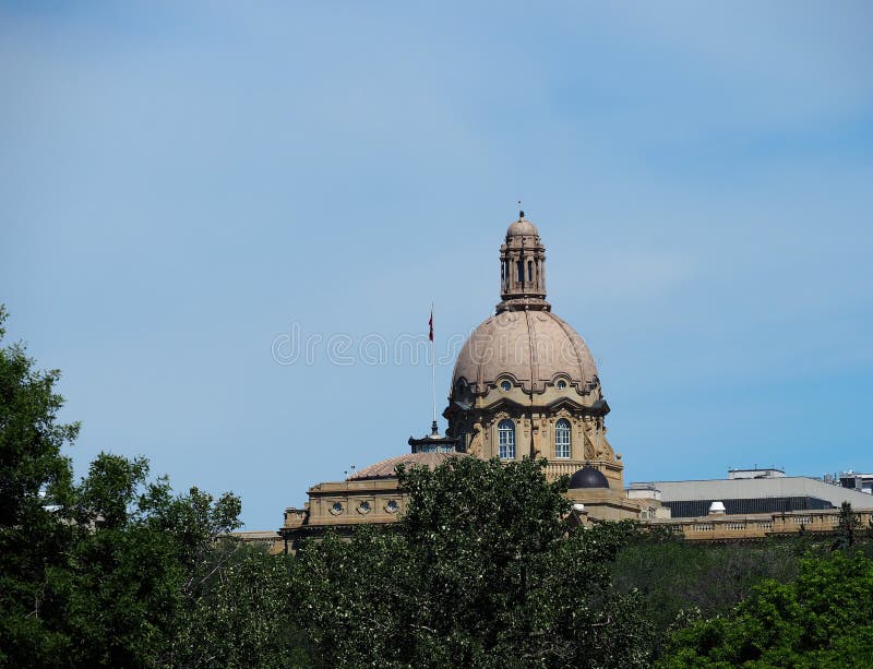 Legislative Building Edmonton, Alberta Stock Photo - Image of capital ...