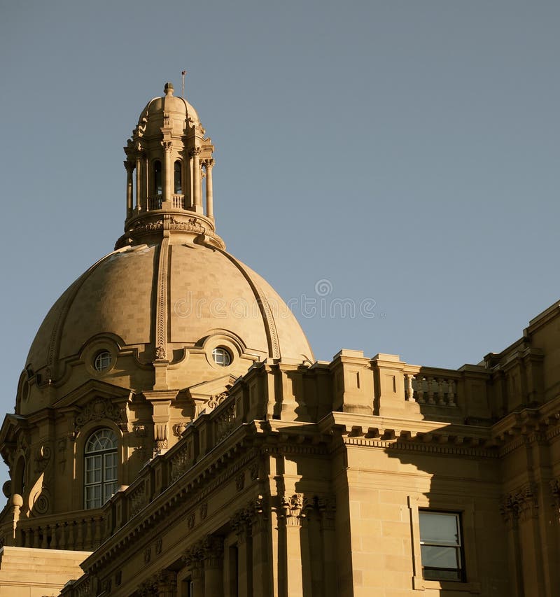 Legislative Building Edmonton, Alberta Editorial Stock Image - Image of ...