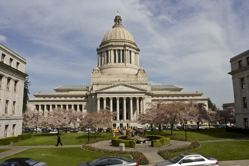 Washington State Capital Legislative Building 2 Stock Image - Image of ...