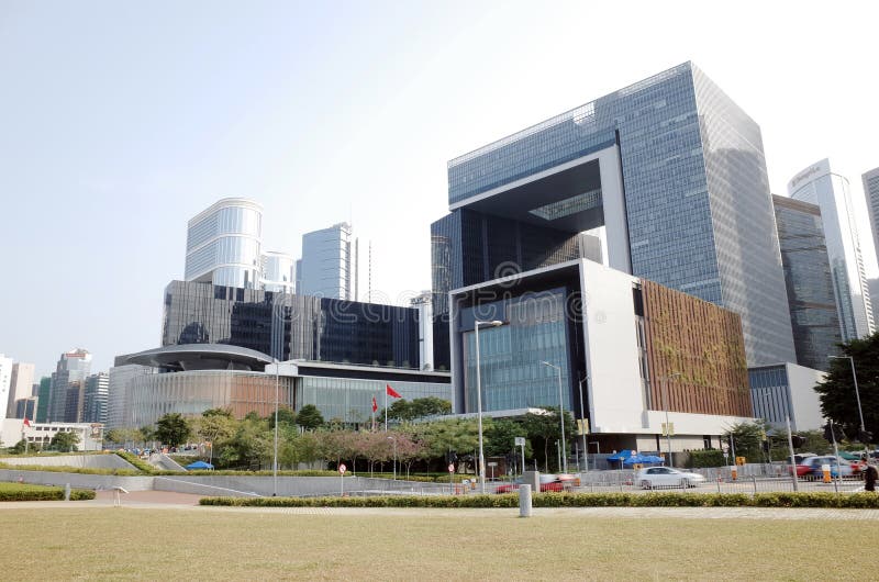 The Legislative Council Complex, Hong Kong Editorial Stock Image ...