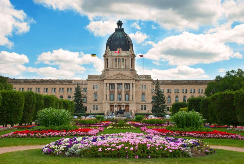 Saskatchewan Legislative Building Stock Image - Image of congress ...