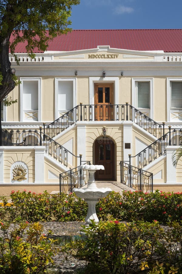 Legislature of US Virgin Islands Stock Photo - Image of gardens, famous ...