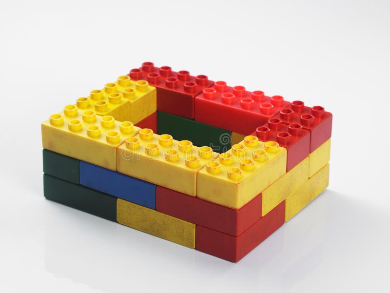 Colorful lego stock photo. Image of design, play, horizontal - 53808926
