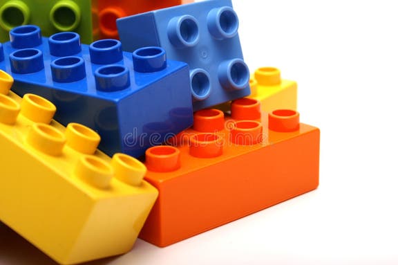 Lego blocks stock photo. Image of connect, block, connected - 523450
