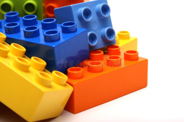 Lego blocks stock photo. Image of connect, block, connected - 523450