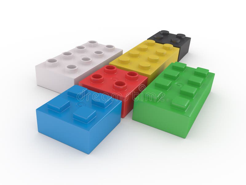 Lego blocks stock illustration. Illustration of building - 31321919