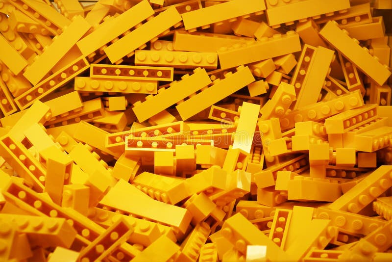 Yellow Lego Background