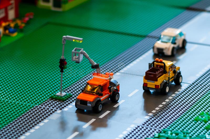 LEGO Building Blocks Exhibition Editorial Stock Photo - Image of ...