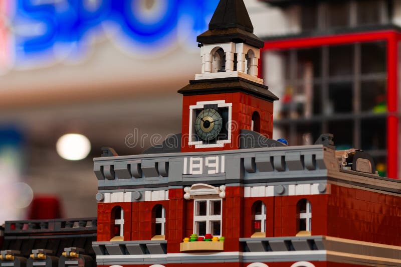 LEGO Building Blocks Exhibition Editorial Image - Image of brick ...