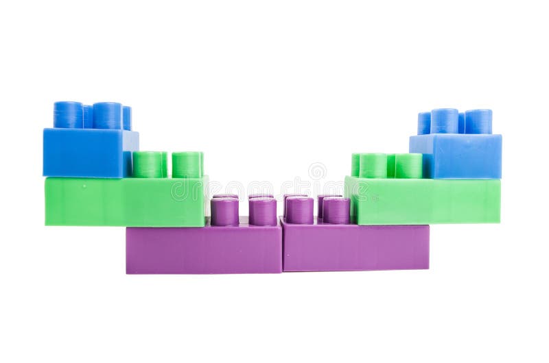 Lego Building Blocks on a White Background Stock Image - Image of ideas ...