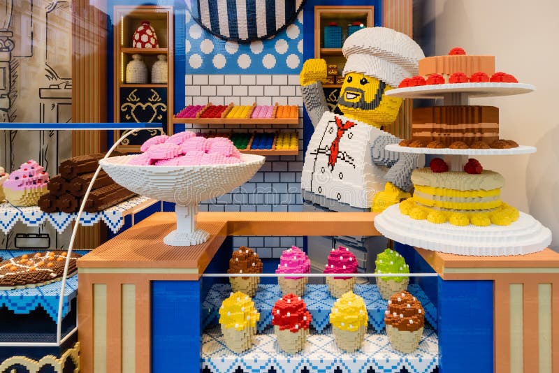 Lego Exhibition in a Toy Shop Editorial Photography - Image of happy ...