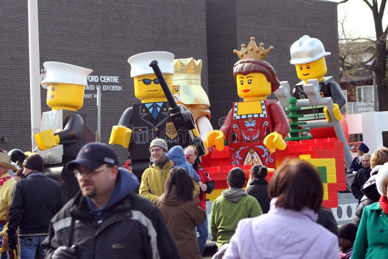 Lego Float - Santa Claus Parade Toronto 2010 Editorial Photography ...
