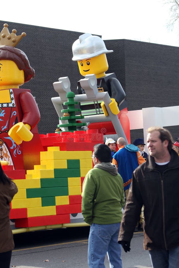 Lego Float - Santa Claus Parade Toronto 2010 Editorial Stock Photo ...