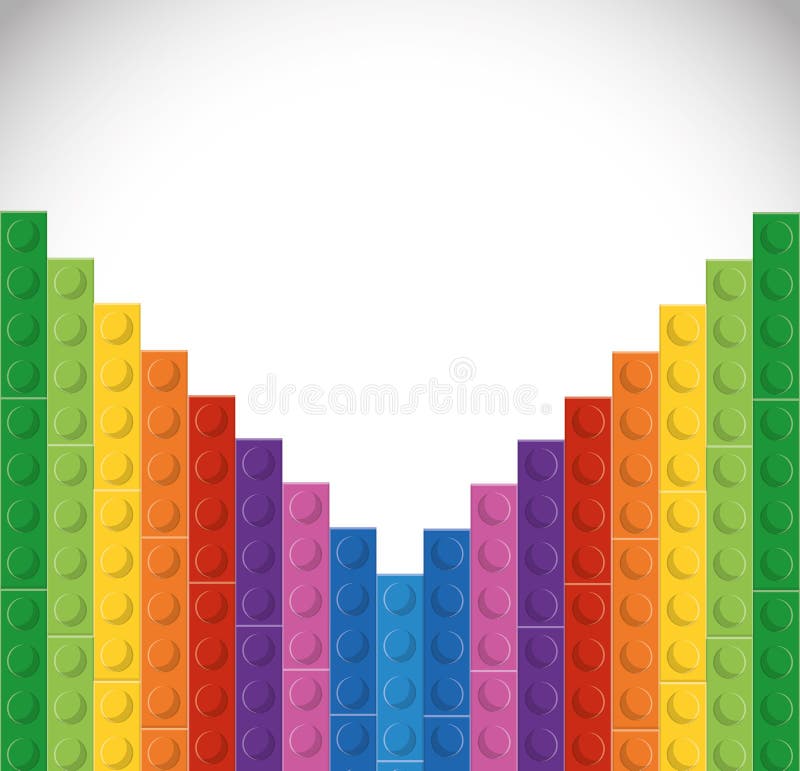 Lego Icon. Abstract Figure. Vector Graphic Stock Vector - Illustration ...