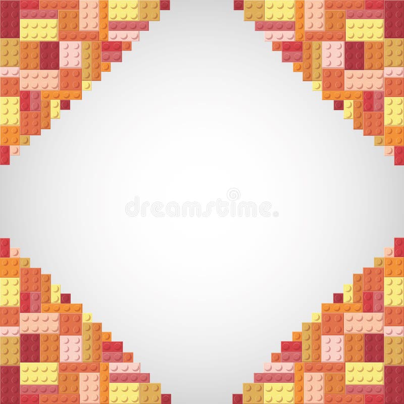 Lego Icon. Abstract Frame Figure. Vector Graphic Stock Vector ...