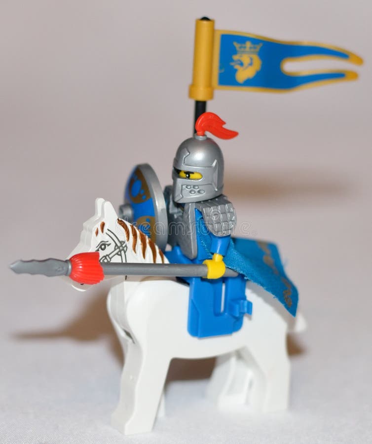 Lego knight editorial photography. Image of police, knight - 82793407