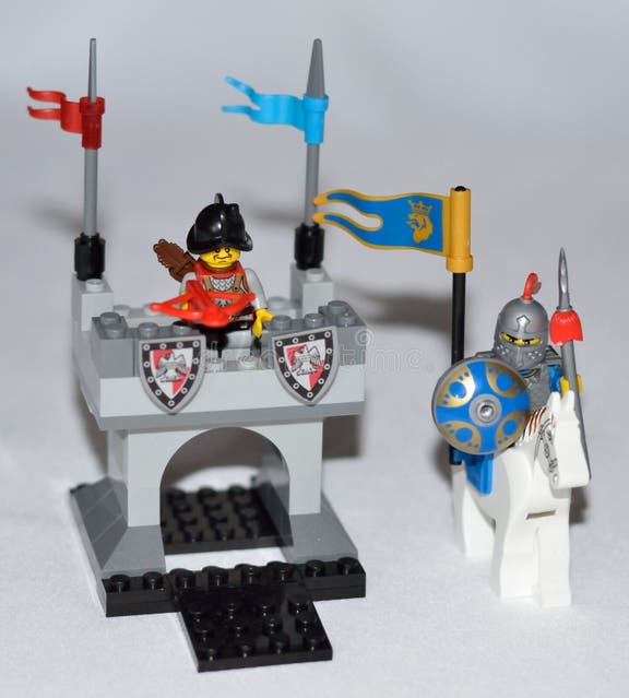 Lego knight editorial stock image. Image of knight, horseback - 82794534