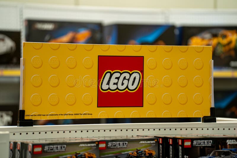 Lego Logo Display Stand Store Stock Photos - Free & Royalty-Free Stock ...