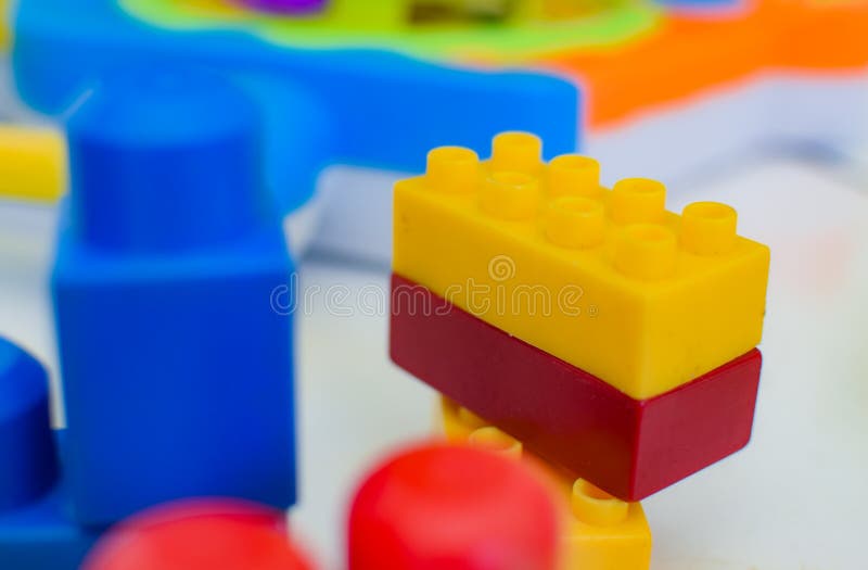 Lego, many colors stock image. Image of holiday, games - 228088757