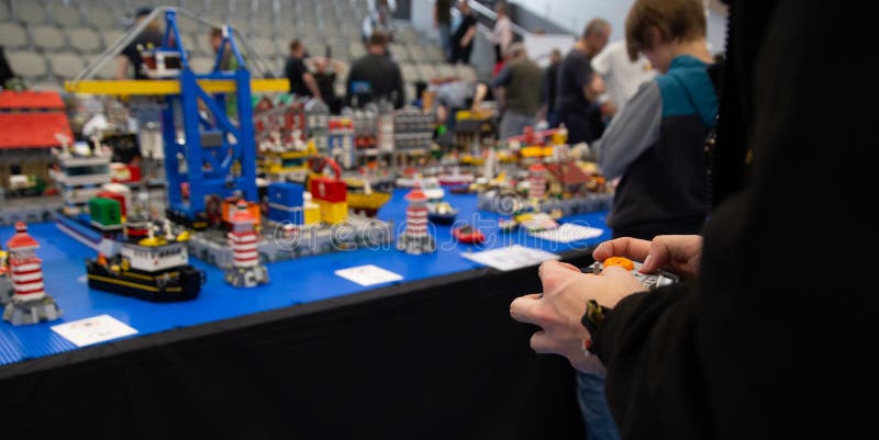 The LEGO meeting editorial stock photo. Image of create - 148537098