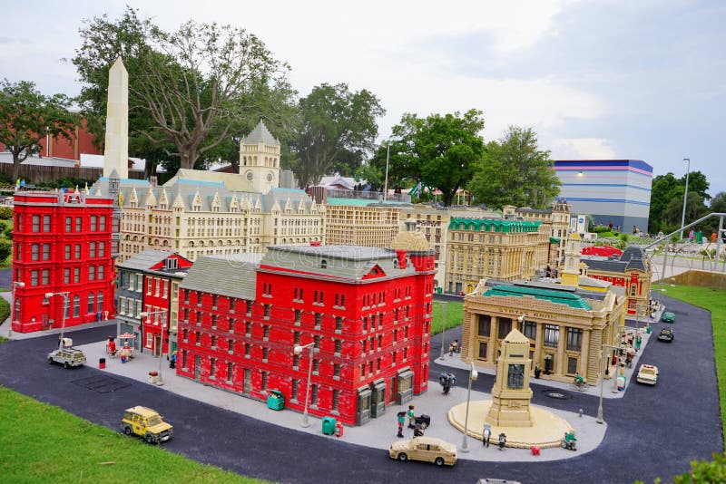 Lego mini building editorial stock photo. Image of ford - 64645383