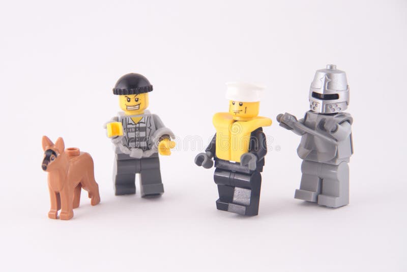 Lego Mini Figures editorial stock image. Image of model - 31280764