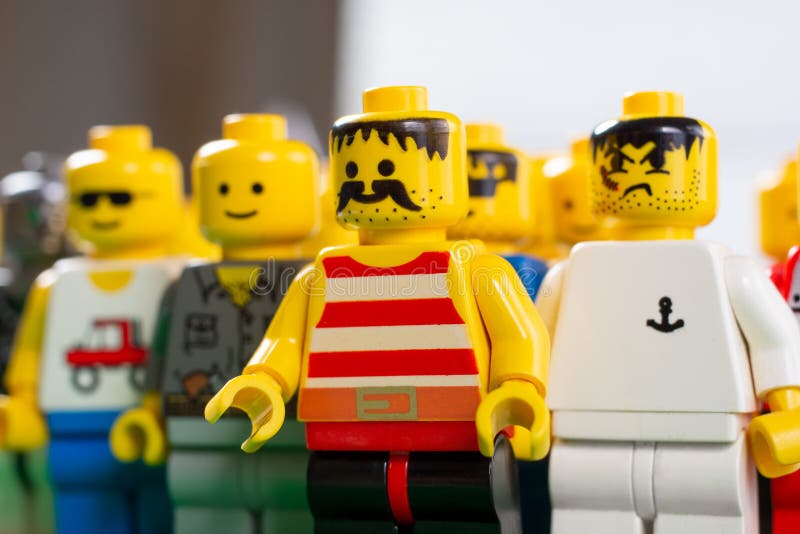 Lego People Run the Business Editorial Stock Photo - Image of connect ...