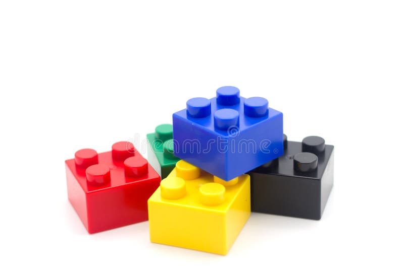 Lego Plastic Building Blocks Stock Image - Image of shadow, brick: 40637467