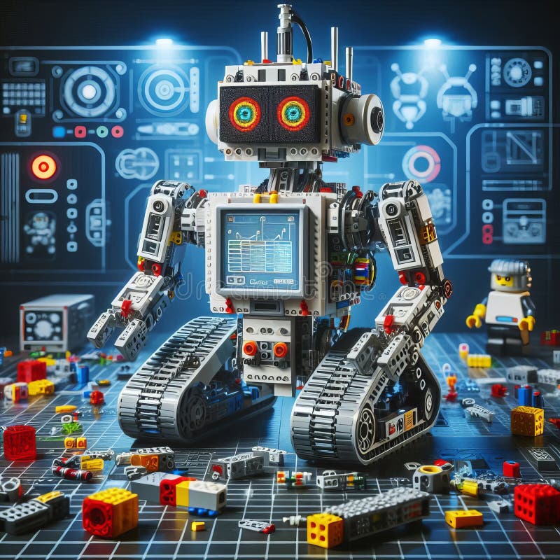 197 123. LEGO Robot - a Robot Designed for Building and Progrmm Stock ...