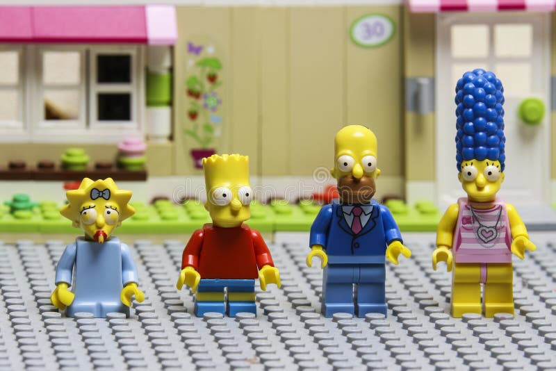 Lego Simpsons Minifigures. Lego Is An Interlocking Brick System ...