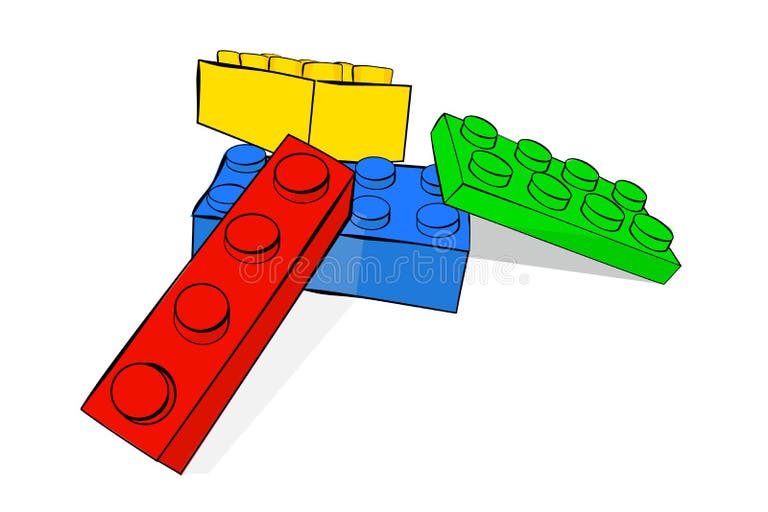Lego Brick Sketch Stock Illustrations – 226 Lego Brick Sketch Stock ...