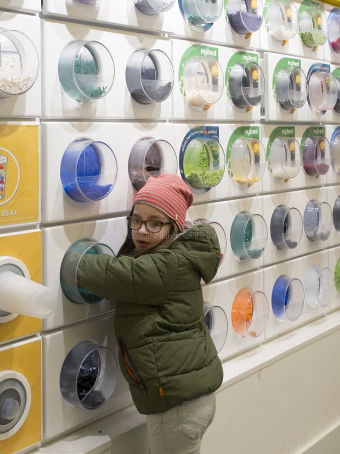 Lego Store, Copenhagen editorial photography. Image of inside - 61884212