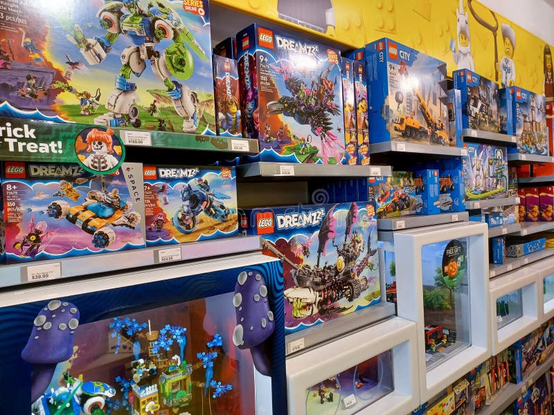 LEGO store inside view editorial photo. Image of editorial - 389334226