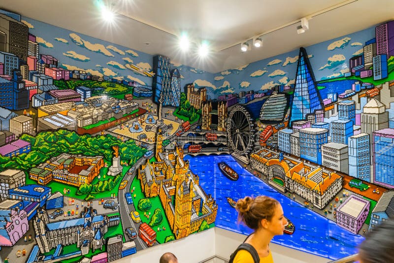 Lego Store in London, England, UK. Editorial Photo - Image of shop ...