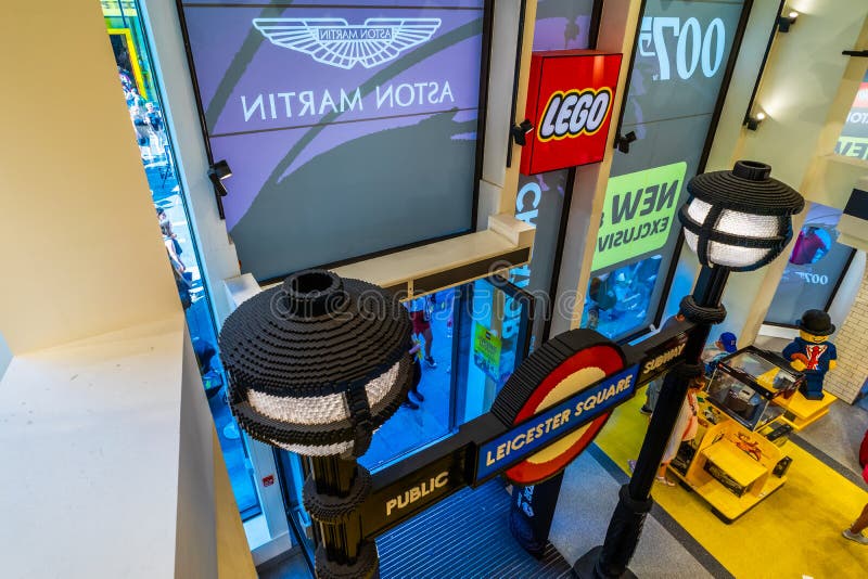 Lego Store in London, England, UK. Editorial Stock Image - Image of ...